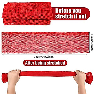 6 Pieces African Bathing Sponge Bath Sponge Exfoliating Shower Body Scrubber Back Skin Smoother for Women Men Body Beauty or Stocking Stuffer (Brown, Green, Orange, Purple, Red, Yellow)