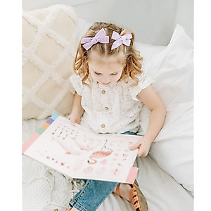 Prohouse 40 PCS Baby Girl Hair Clips, Alligator Hair Bows for Toddlers & Kids, Baby Hair Accessories