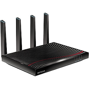 NETGEAR Nighthawk Cable Modem WiFi Router Combo (C7800) - Compatible with Cable Providers Including Xfinity by Comcast, Cox, Spectrum | Cable Plans Up to 2 Gigabits | AC3200 WiFi Speed | DOCSIS 3.1