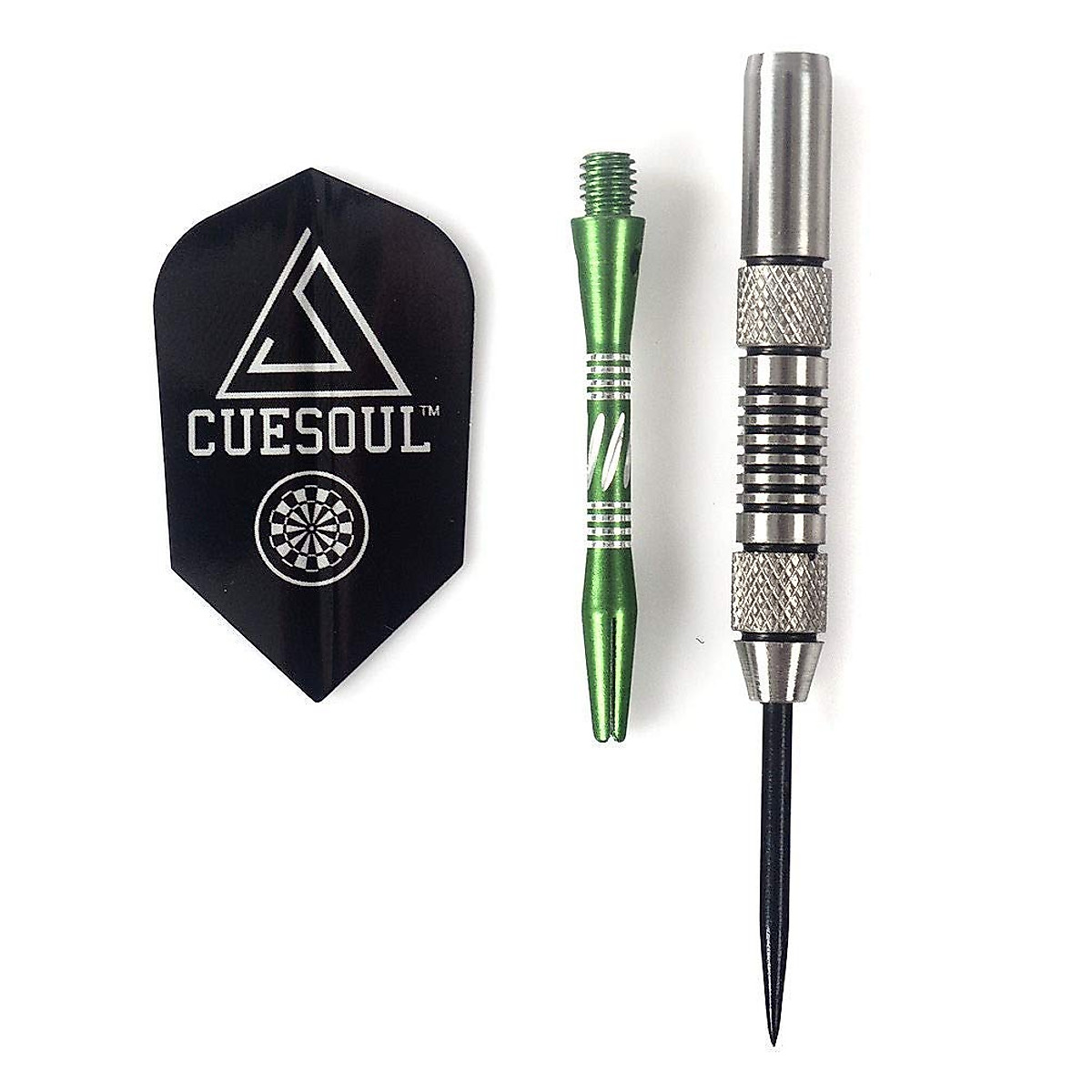 CUESOUL Tungsten Steel Tip Darts 90% Tungsten - Precise Barrels 24 Grams