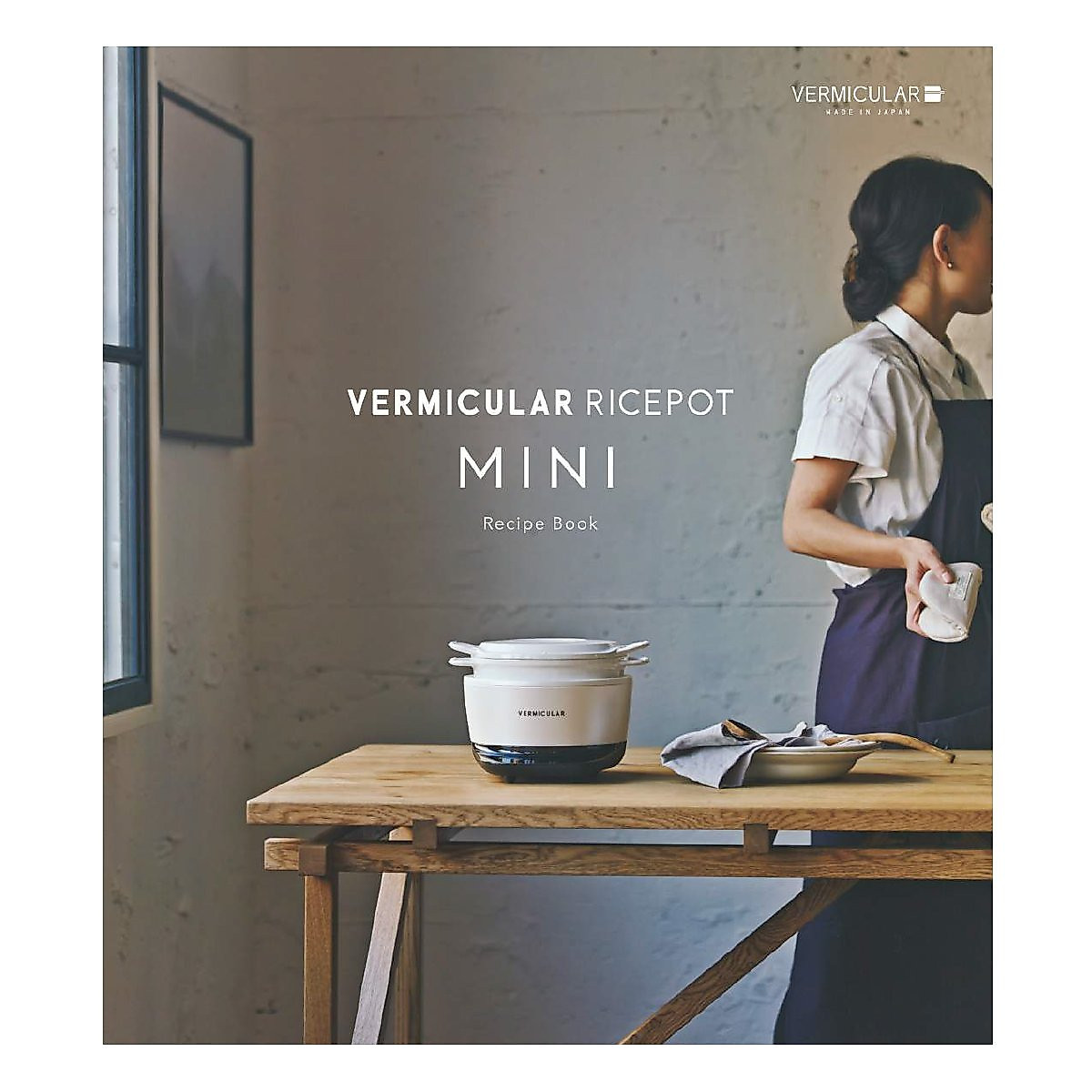 VERMICULAR Rice Cooker"RICEPOT MINI" (3Go) RP19A-WH (Seasalt White)【Japan Domestic genuine products】 【Ships from JAPAN】