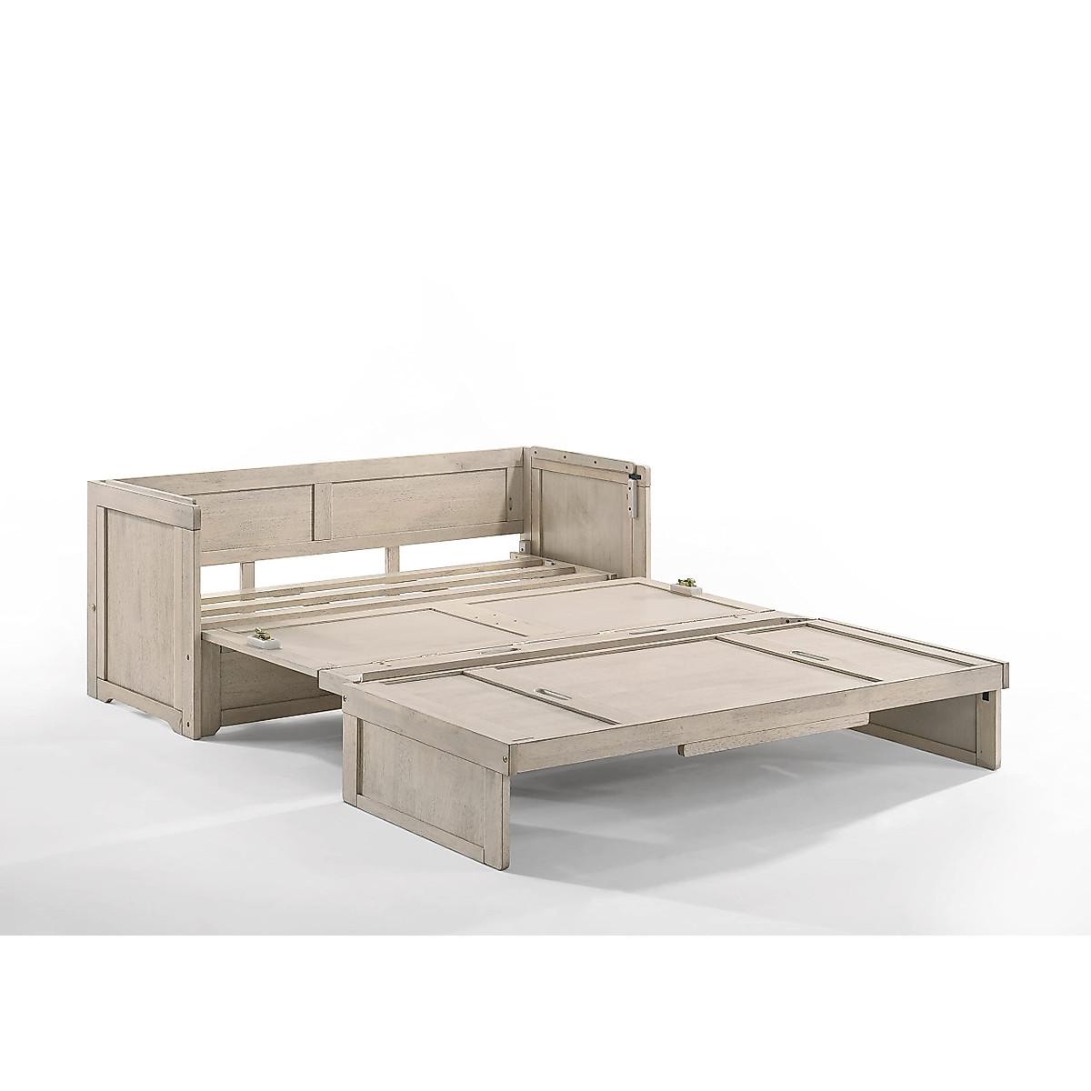 Night & Day Murphy Cube Cabinet Bed (Antique White) Queen 80 x 60