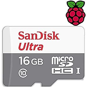 STEADYGAMER - 16GB Raspberry Pi Preloaded (RASPBIAN/Raspberry PI OS) SD Card | 5, 400, 4, 3B+, 3A+, 3B, 2, Zero Compatible with All Pi Models (16GB)