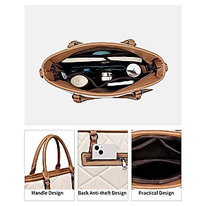 FADEON Cute Purses For Women Small Tote Bags For Women satchel crossbody PU Leather Purse