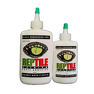 REPTILE Premium Craft Adhesive 4 oz Dries Clear-Order and Ship Above 40 Degrees F