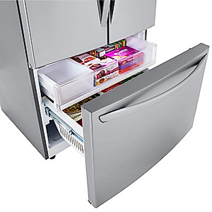 LG LFCC22426S 22.8 Cu. Ft. French Door Counter-Depth Refrigerator