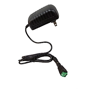 Jieyitech 12V 2A 24W Power Adapter Supply 100-240V AC to DC 2.1mm X 5.5mm US Plug 12v 2 Amp Switching Power Supply for 12v LED Strip Light, CCTV Security Camera BT Speaker Webcam Router