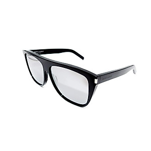Saint Laurent Unisex SL 1 Black/Silver