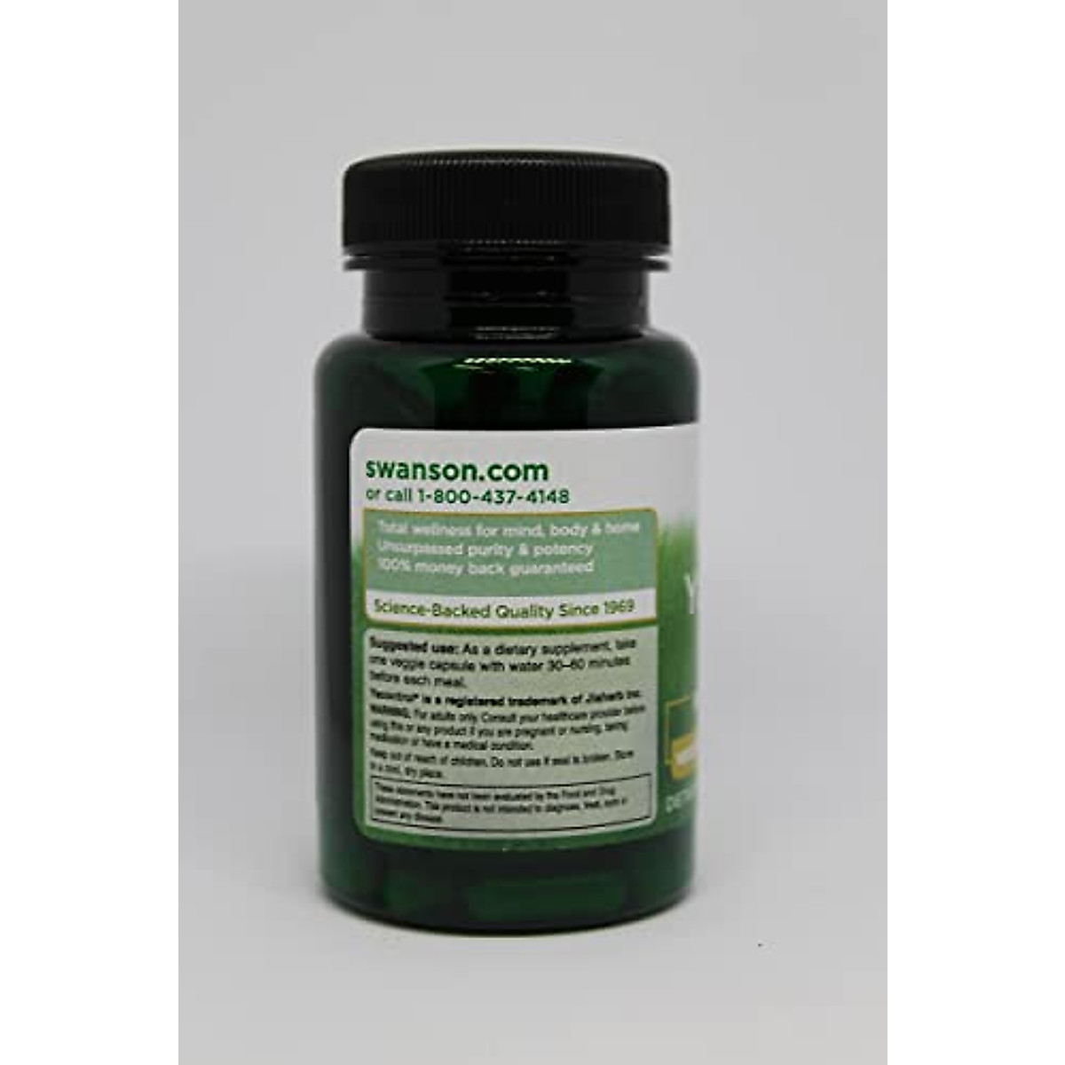 Swanson Yacontrol Yacon Root Extract 4:1 100 Milligrams 90 Veg Capsules (4 Pack)