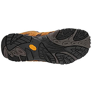 Merrell Men's Moab 2 MID WP Hiking Boot, Gold, 12