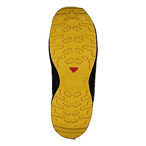 Salomon Kid's XA PRO V8 CLIMASALOMON Waterproof Trail Running Shoes, Olive Night/Black/Sulphur, 5 Big Kid