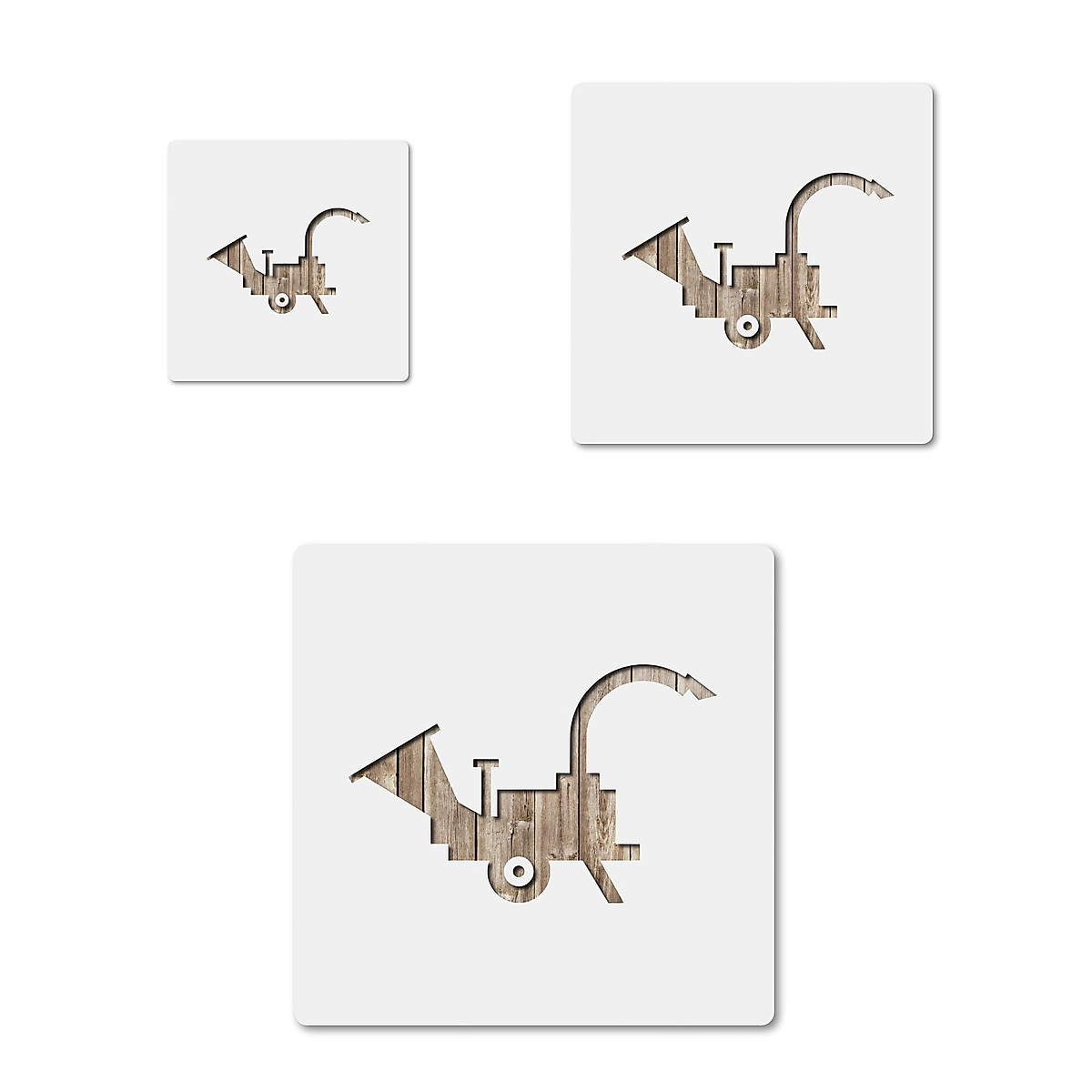 Wood Chipper Wood-chipper Branch-chipper Horticulture Gardening Chipper, quality mylar stencil pack in 3 sizes, reusable for crafts and diy projects CCSTE-19800