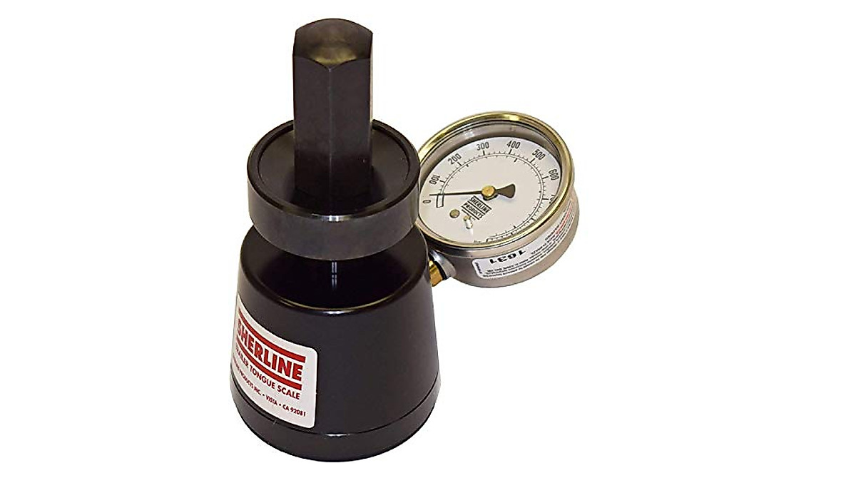 Sherline LM 1000: Accurate Trailer Tongue Weight Scale
