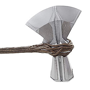 Avengers Marvel Endgame Marvel Legends Stormbreaker Electronic Axe Thor Premium Roleplay Item with Sound FX, for Fans, Collectors, and Adults