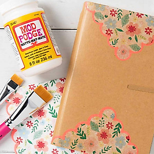 Mod Podge Matte Sealer, Glue & Finish: All-in-One Craft Solution- Quick Dry, Easy Clean, for Wood, Paper, Fabric & More. Non-Toxic - Craft with Confidence, Made in USA, 64 oz., Pack of 1