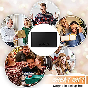 Hofivack Telescoping Magnetic Pickup Tool Kit with LED Flashlight, 35.4inch/0.9M Flexible 4 Claw Grabber, Cool Gadgets Tool Gift for Men, Father, Dad, Boyfriend, Husband, Him, DIY Handyman