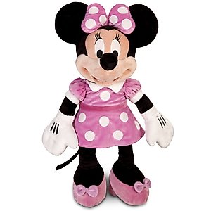 Disney Store Large/Jumbo 27 Minnie Mouse Plush Toy Stuffed Character Doll
