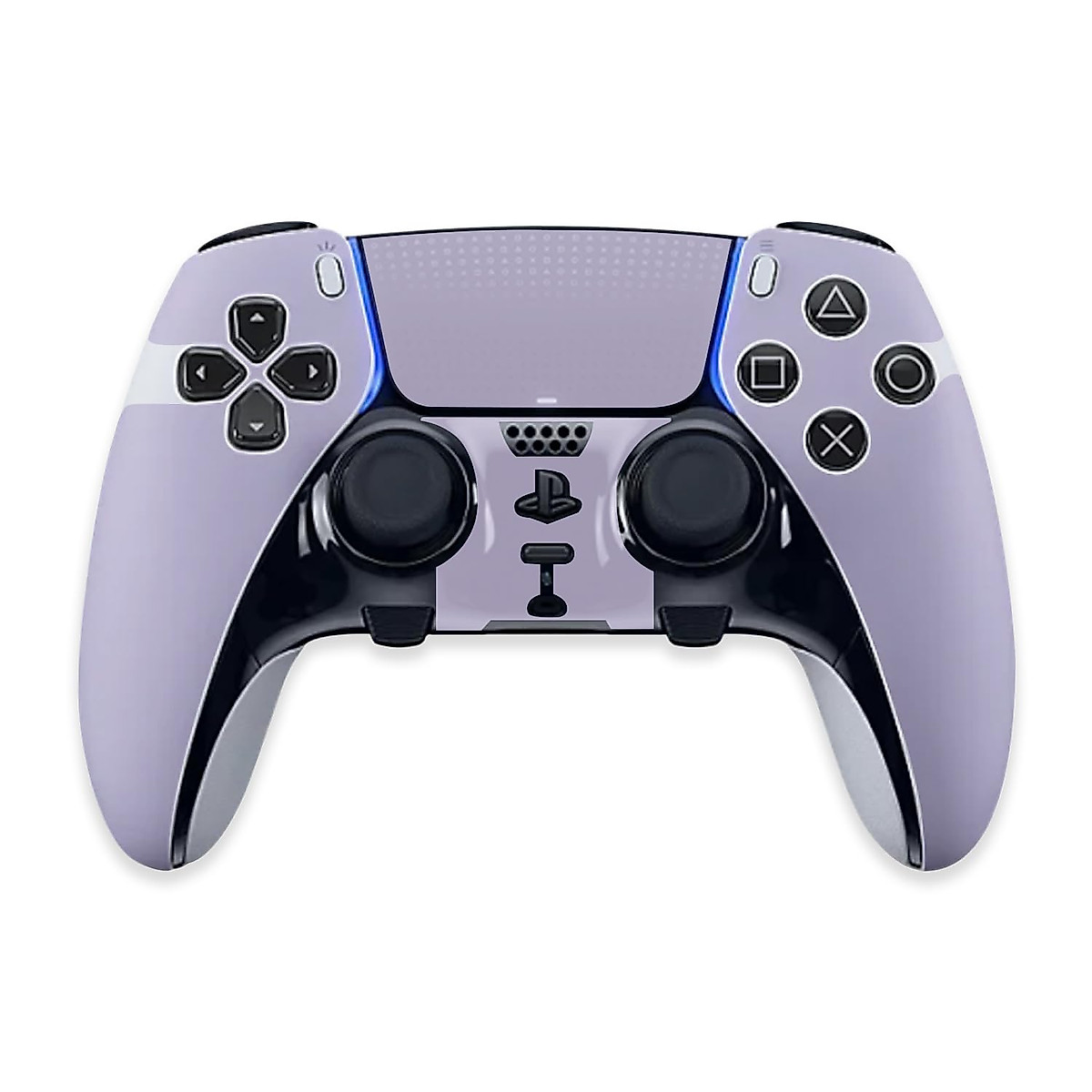 MightySkins Skin Compatible with PS5 DualSense Edge Controller - Solid Lilac | Protective, Durable, and Unique Vinyl Decal wrap Cover | Easy to Apply & Change Styles | Made in The USA