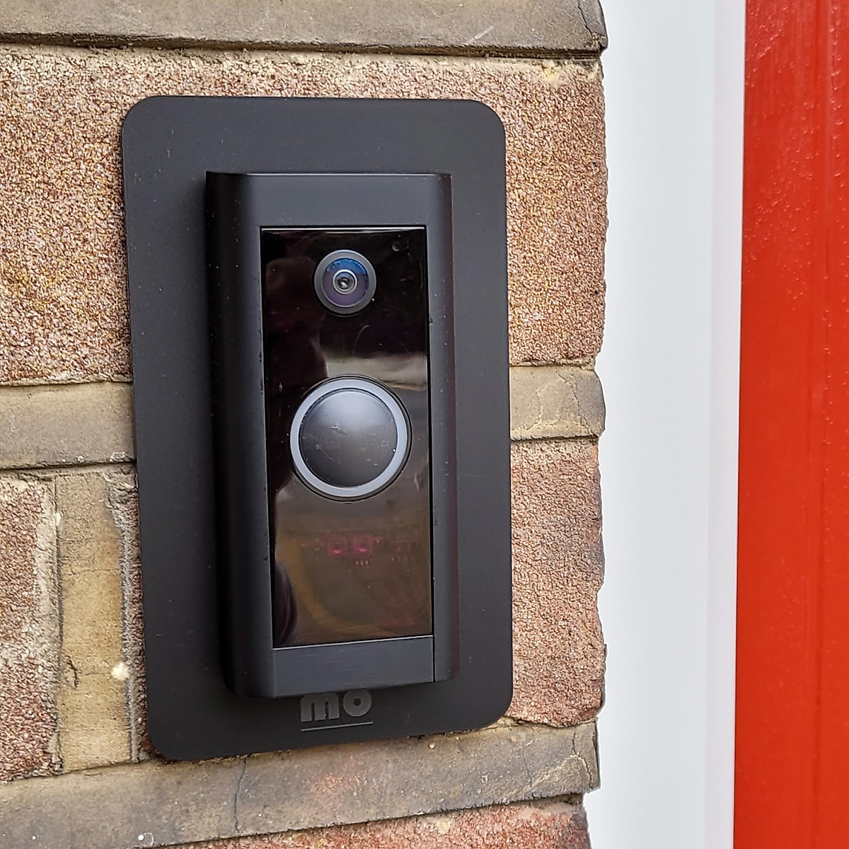 Wall Plate Compatible With RingWired Matt Finish Heavy Duty Perspex Plastic