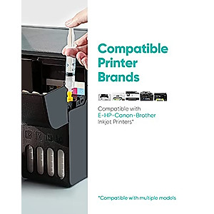 ecodot 250ML Printhead Cleaning Kit for HP, Epson, Canon, Brother & Lexmark Inkjet Printer- Large High Efficiency (Best-Printer-Certified)