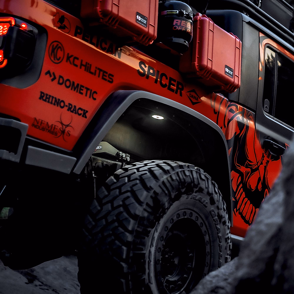 KC Cyclone V2 LED - Replacement Lens - Diffused - Single