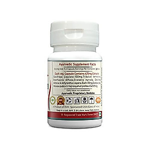 DEEP AYURVEDA Renfit | Ayurvedic Medicine for Kidney Stone, Urinary Incontinence, and Swelling | 30 Vegan Capsule