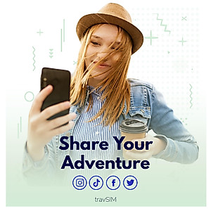 travSIM Europe SIM Card | 10GB Mobile Data at 4G/5G speeds | Free Roaming in UK, Switzerland & 30+ EU Countries | Plan on Europe SIM Card Prepaid with Data is Valid for 30 Days