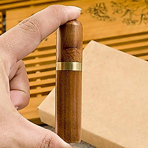 4 Pieces Sewing Needles Holder Sewing Storage Case Wooden Needle Storage Case Box for Sewing Supplies Storage