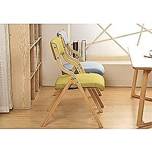 wzzqzr Comfortable Guest Chair-ChangSQ Outdoor Dining Chair, Barbecue Chair Director's Chair Rest Chair Folding Chair Convenient Chair Home Chair Office Chair Office Supplies (Color : Red)