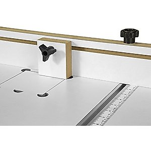 WEN DPA2412T 24 in. x 12 in. Drill Press Table with an Adjustable Fence and Stop Block