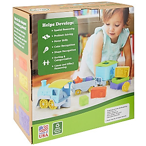 Green Toys FC Stack & Sort Train