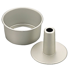 Pearl Metal D-4625 EE Sweets Aluminum Chiffon Cake Baking Pan, 6.7 inches (17 cm)