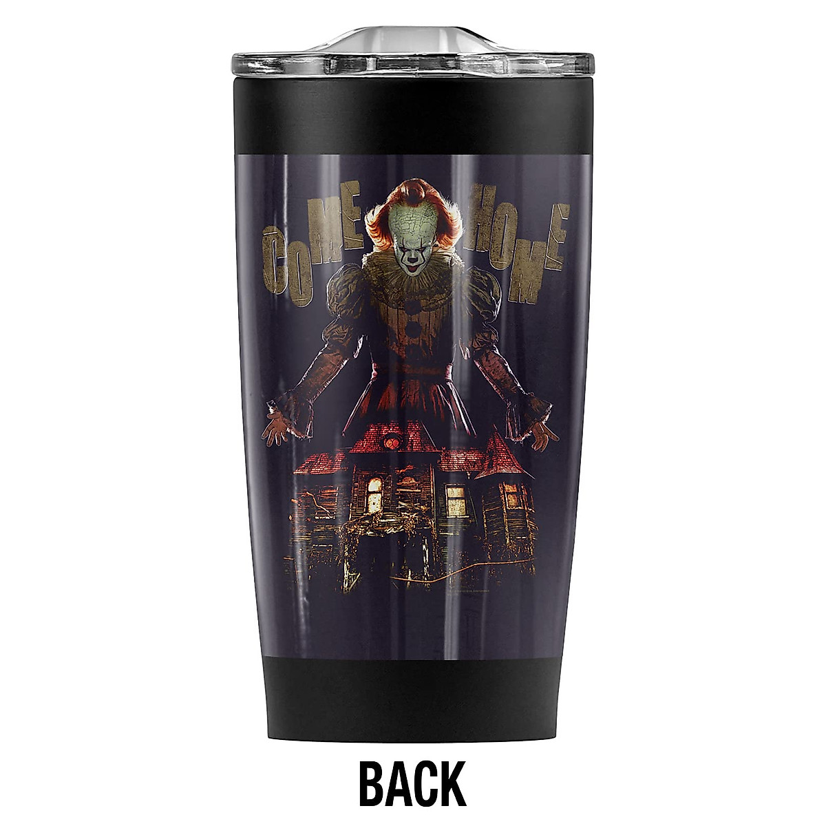 Logovision IT: Chapter 5 Come Home Stainless Steel Tumbler 20 oz Coffee Travel Mug/Cup, Vacuum Insulated & Double Wall with Leakproof Sliding Lid | Great for Hot Drinks and Cold Beverages