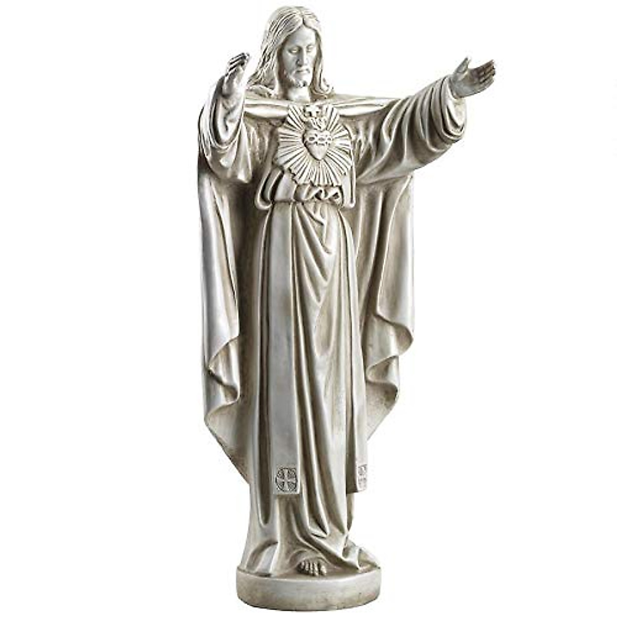 Design Toscano The Sacred Heart of Jesus Spiritual Garden Statue