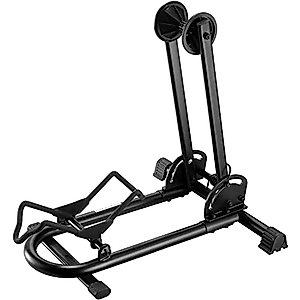 RAD Cycle Foldable Bike Rack Bicycle Storage Floor Stand Fold it Up and Take it with You. Compact Storage