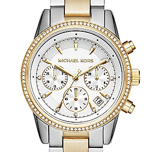 Michael Kors Women's Ritz Silver-Tone Watch MK6474