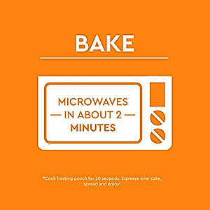 Duncan Hines Easy Cake Kit Golden Fudge Cake Mix, 8.4 OZ