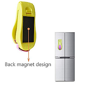 2 Pack Mini Portable Handheld Heat Vacuum Sealer Bag Sealer Mini Sealing Machine Hand Pressure Heat Sealing Machine Handheld Plastic Bag Sealer Mini for Plastic Bags Storage (Random Color)