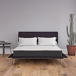 Signature Sleep Italian Made Vitality 8" Independently Encased Coil with Charcoal Infused Memory Foam Hybrid Mattress, Full Size