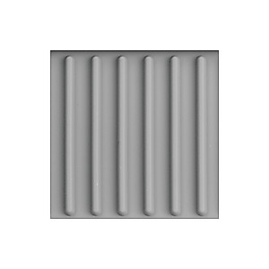 iDesign 63883 Lineo Silicone Kitchen Sink Tray for Sponges, Scrubbers, Soap, Stovetop Spoon Holder, 9" x 3.5" x 0.5", Gray