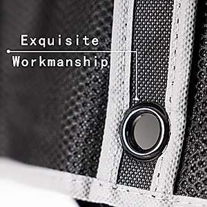 Black Garment Bag With Pockets Hanging Garment Bag Suit Bag Hanging Bags For Clothes Travel Suit Cover Kids Dance Coat Garment Bags For Travel For Women Dress Travel Garment Bag (Medium, Black)