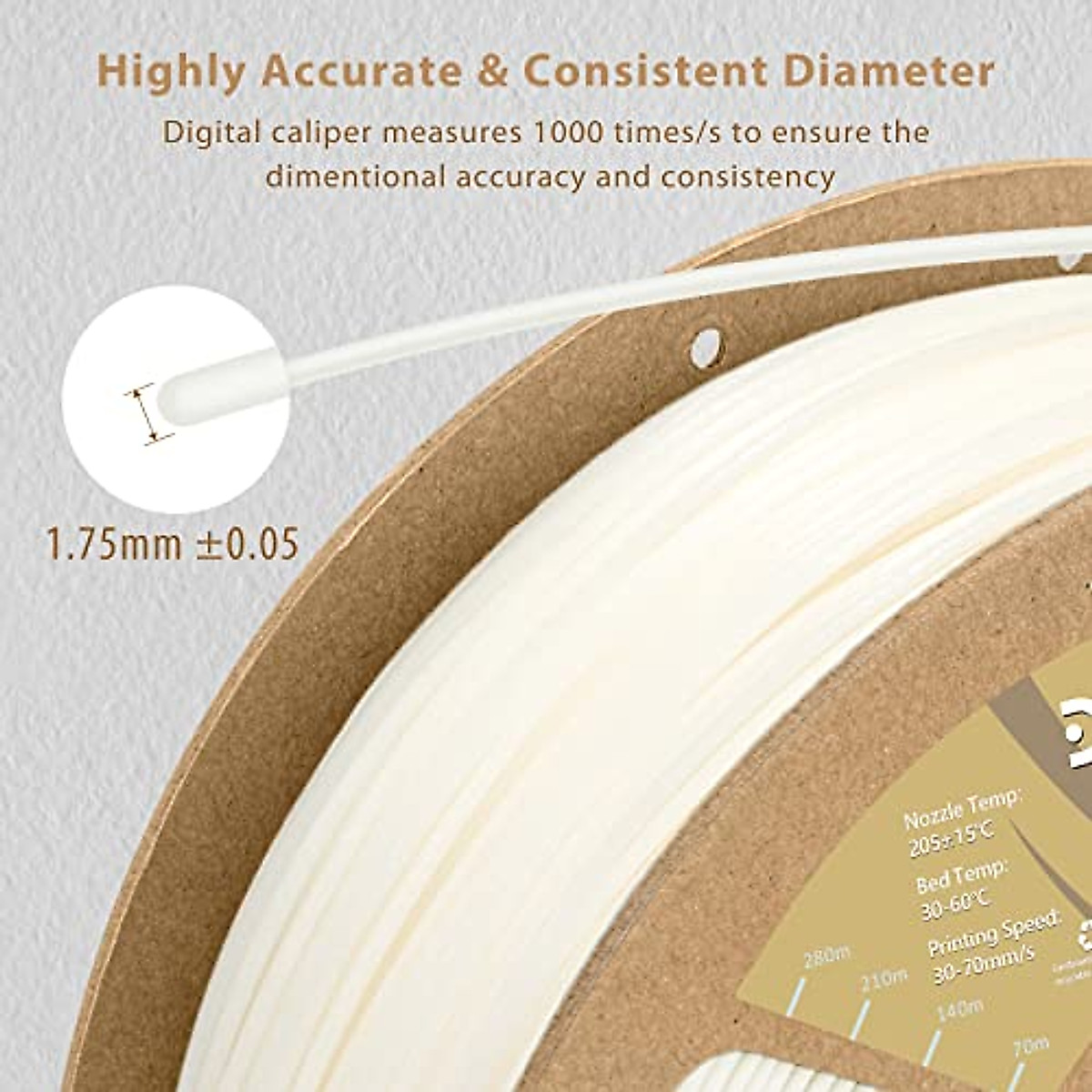 PLA Glow in The Dark Green PLA and Silk PLA Neon Green Bundle, 3D Printing Filament 1.75mm, Dimensional Accuracy +/- 0.05 mm