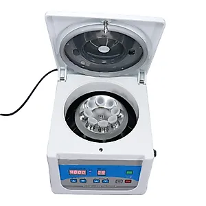 PRP Centrifuge - DEJUN 4000rpm Lab Benchtop Centrifuges with Aluminum Alloy Rotor 8 x 10/15ml and Digital Display Laboratory Low Speed Desktop Centrifugal Machine
