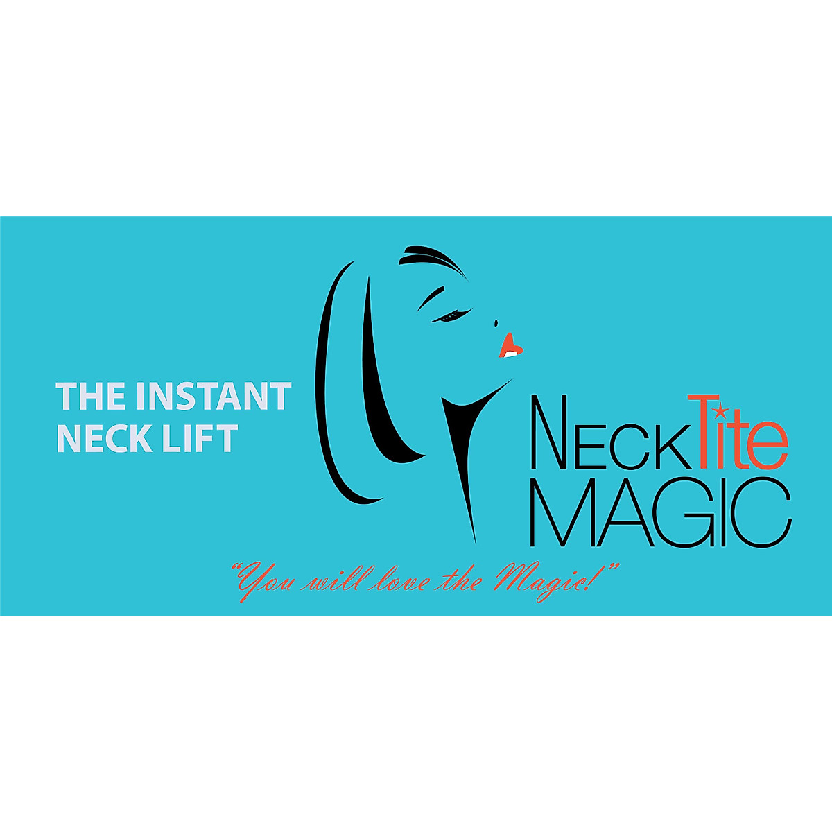 NeckTITE Magic Instant Neck Lift, 12 Count - Smooths Wrinkles for Adults
