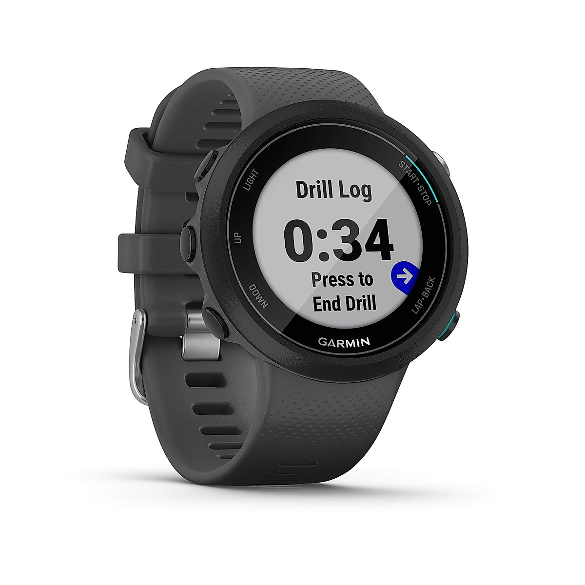 Garmin Swim 2 GPS Swimming Smartwatch with Wearable4U Power Pack Bundle (Slate) 549