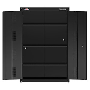 CRAFTSMAN Metal Garage Storage Cabinet, Floor Cabinet, 48 Inch (CMST24800BK)