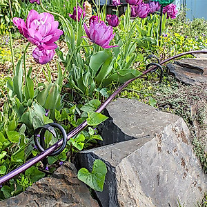 Achla Leaf End Hose Guides, Pack of 6