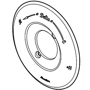 Delta Faucet RP34353SS Escutcheon for Delta 14 Series, Stainless