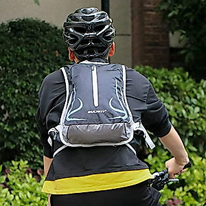 EULANT Small Lightweight Backpack for Cycling/Walking/Running/Hiking/Skiing/Short Trip/Camping, 14L Hydration Pack Rucksack for Women Men