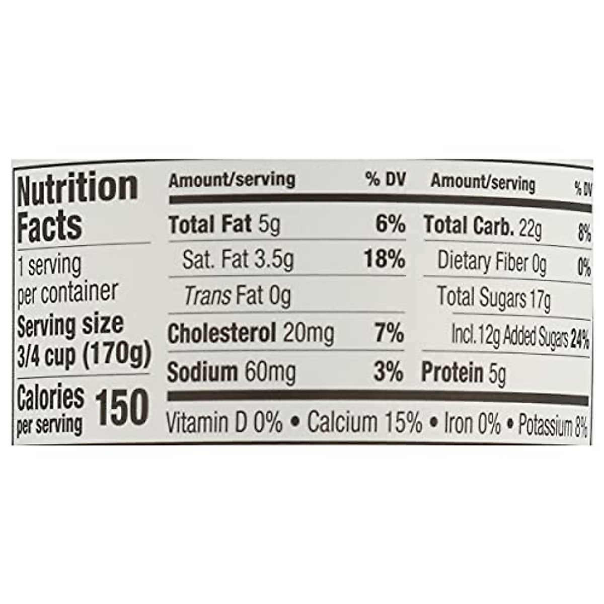 Redwood Hill Goat Milk Yogurt, Vanilla, 6 oz